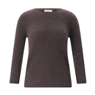 Roberto Collina Rundhals-Strickware - - Knitwear - Damen - Braun - S