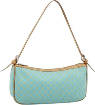 Celine Accessoire Pouch Vintage Pre-owned - Femme - Pre-owned - Bleu - Taille: ONE Size