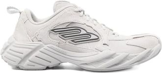 Balenciaga Low-Top Sneaker - Light Grey Suede Calfskin Sneakers - Gr. 38 (EU) - in Wei&szlig; - f&uuml;r Damen