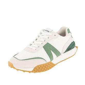 Lacoste Men ATHLEISURE SNKR-45SMA0123, Blanc/Vert, 42.5 EU