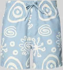 Only & Sons Badehose mit Allover-Muster Modell PRINT