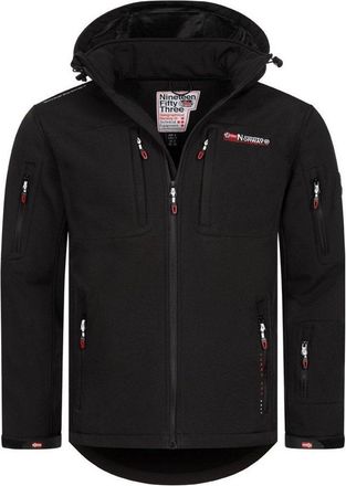 Geographical Norway Softshelljacke Herren Herbst Winter Softshell Übergangs Jacke Outdoor Regen Übergang