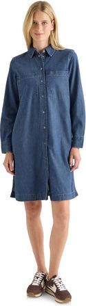 Cecil Denim-Look Kleid mid Blue wash XXL