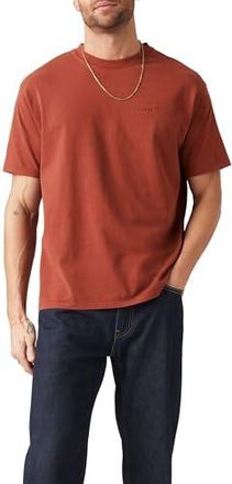Levi's Red Tab Vintage Tee T-Shirt Homme, Garment Dye Red Pain, XL