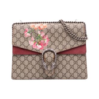 Gucci Pre-owned Floral Print Shoulder Bag - - Pre-owned - Damen - Braun - ONE SIZE