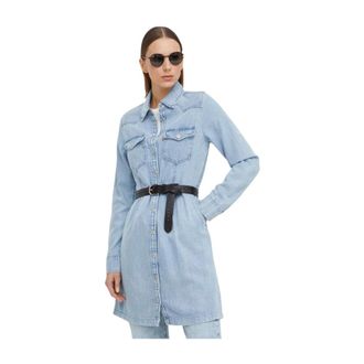 Levi's Robes chemise - Femme - Robes - Bleu - Taille: 36 FR