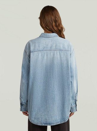 G-Star Langarmshirt Maxi Overshirt