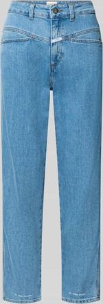 Closed Straight Fit Jeans aus Baumwoll-Mix in verk&uuml;rzter Passform