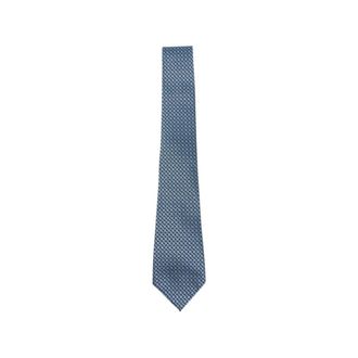 Ermenegildo Zegna Seidenkrawatte aus Maulbeerseide - - Accessories - Herren - Blau - ONE SIZE