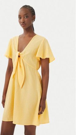 Vero Moda Kleid f&uuml;r den Alltag Vira 10340739 Gelb Regular Fit