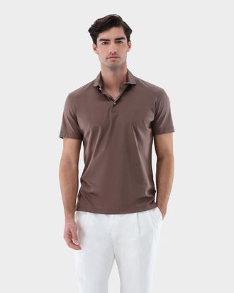van Laack Poloshirt aus Schweizer Baumwolle