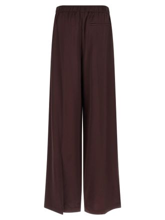 Tory Burch Womens Bordeaux Viscose Casual Pants