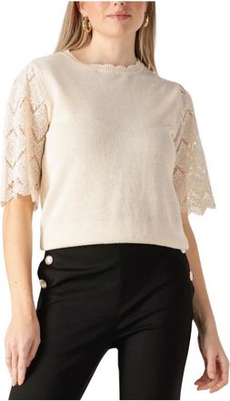 Twinset Damen, Oberteile, Beige, XLGr&ouml;&szlig;e