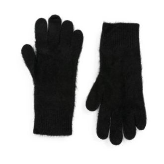 Soft Goat Fuzzy Strickhandschuhe - - Accessories - Damen - Schwarzk - ONE SIZE