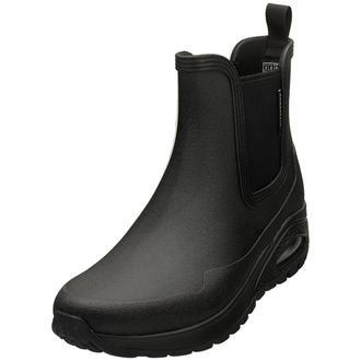 Skechers Street UNO Rugged Dancing N The Rain Damen Stiefel, Schwarz Abstrakt, 39 EU