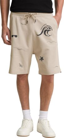 Tom Tailor Herren 1047022 Bermuda Sweatpants Shorts, 11754-Light Dove Grey, S