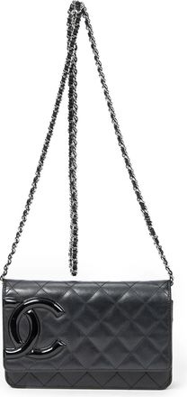 Chanel Crossbody Bags - Cambon Ligne Wallet On Chain - Gr. unisize - in Schwarz - f&uuml;r Damen
