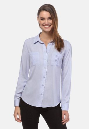 Vincenzo Boretti Klassische Bluse leicht tailliert