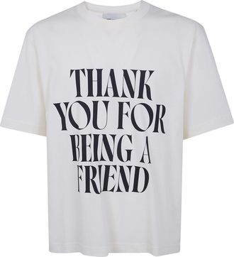 Ami Boxy Fit Short Sleeves Teeshirt With Signature