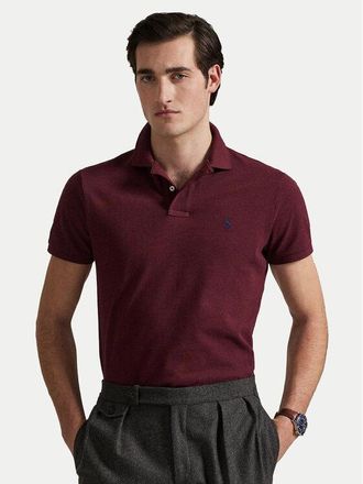 Polo Ralph Lauren Poloshirt 710536856343 Dunkelrot Regular Fit