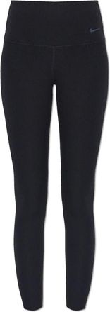 Nike Femme, Sport, Noir, Taille: 40 FR Leggings de Training Côtelés