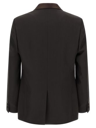 Fendi Mens Brown Polyester Blazer Clothing
