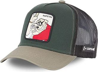 Capslab Walt Disney Rapetou Green Black Trucker Cap - One-Size
