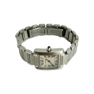 Cartier Pre-owned Vintage Edelstahluhr - - Pre-owned - Damen - Grau - ONE SIZE