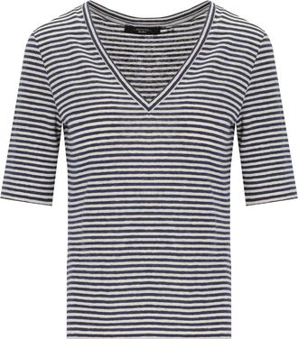Weekend by Max Mara T-SHIRT OPZIONE &Agrave; RAYURES BLEU MAX MARA WEEKEND
