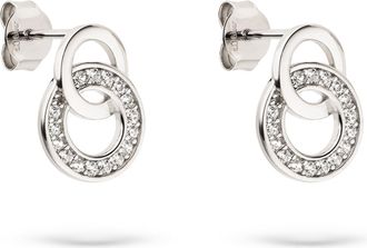 s.Oliver Ohrring - Elegante Ohrstecker aus poliertem 925er Sterlingsilber - silber - wasserfest & hautfreundlich