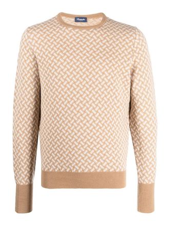 Drumohr Pull Col Rond - Multicolore