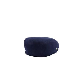 Lacoste unisex, Accessoires, Bleu, Taille: S Boina Classic Logo Canvas Casquette