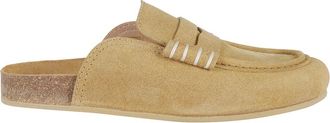 J.W.Anderson Femme, Chaussures, Beige, Taille: 39 EU Mules Mocassins Stitch Loafer