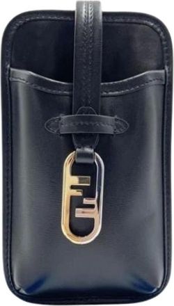 Fendi Sac bandouli&egrave;re mini pochette Pre-owned - Femme - Pre-owned - Noir - Taille: ONE Size