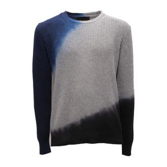 Officina36 Cuns65 Rundhals - - Knitwear - Herren - Mehrfarbig - 2XL