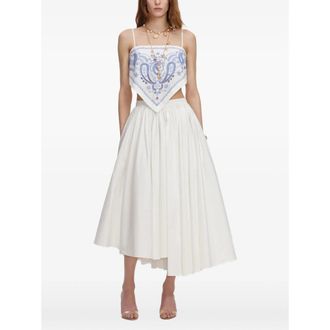 Self Portrait Tie Top