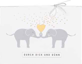 Räder Pärchenkarte Durch dick und dünn