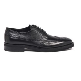 Baldinini Lederschn&uuml;rschuh - - Shoes - Herren - Schwarzk - 45 EU