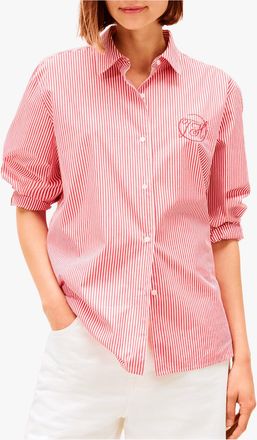 Tommy Hilfiger Chemise droite ray&eacute;e en coton