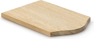 Continenta Raclette Brettchen aus Gummibaumholz, Pf&auml;nnchenuntersetzer, Raclette Pf&auml;nnchen Untersetzer, 14 x 9,5 x 0,8 cm