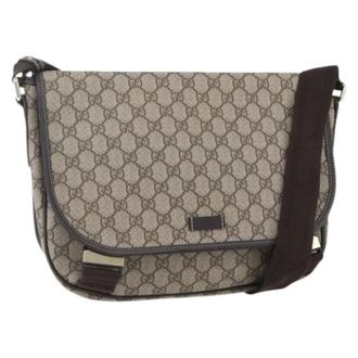 Gucci Sac bandouli&egrave;re en plastique Pre-owned - Femme - Pre-owned - Beige - Taille: ONE Size