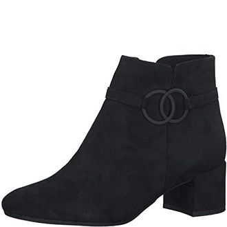 Tamaris Femme Bottines, Dame Bottines,TOUCHit,Bottes,Bottes Courtes,Bottines,Hautes,Black,38 EU
