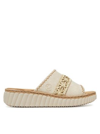 Rieker Pantoletten 69278-60 Beige