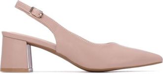 Xti Escarpins Femme Nude - Chaussures confortables et polyvalentes - Mode d&eacute;contract&eacute;e - Mod&egrave;le 14536703 (Taille36)