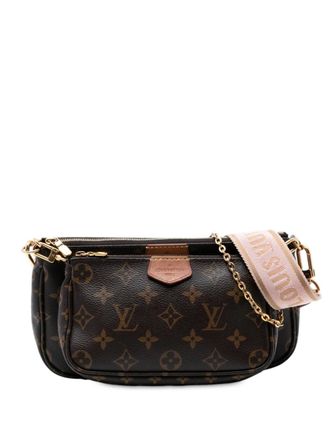 Louis Vuitton sac &agrave; bandouli&egrave;re Monogram Multi Pochette Accessoires (2020) - Marron