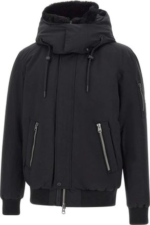 Mackage Homme, Vestes, Noir, Taille: 3XS Blouson aviateur en duvet Iker