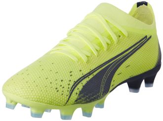 Puma Ultra Match Fg/Ag WNs Fußballschuh für Damen, Fizzy Light Pariser Night Blue Glimmer, 36 EU