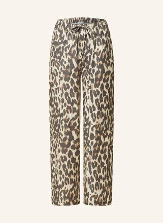 Mrs & Hugs Mrs & Hugs Leinenhose braun