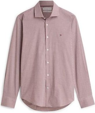 Tommy Hilfiger Chemise slim en coton organique m&eacute;lang&eacute;
