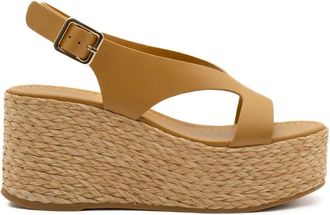 Paloma Barcel&oacute; Femme, Chaussures, Jaune, Taille: 40 EU Sandale compens&eacute;e